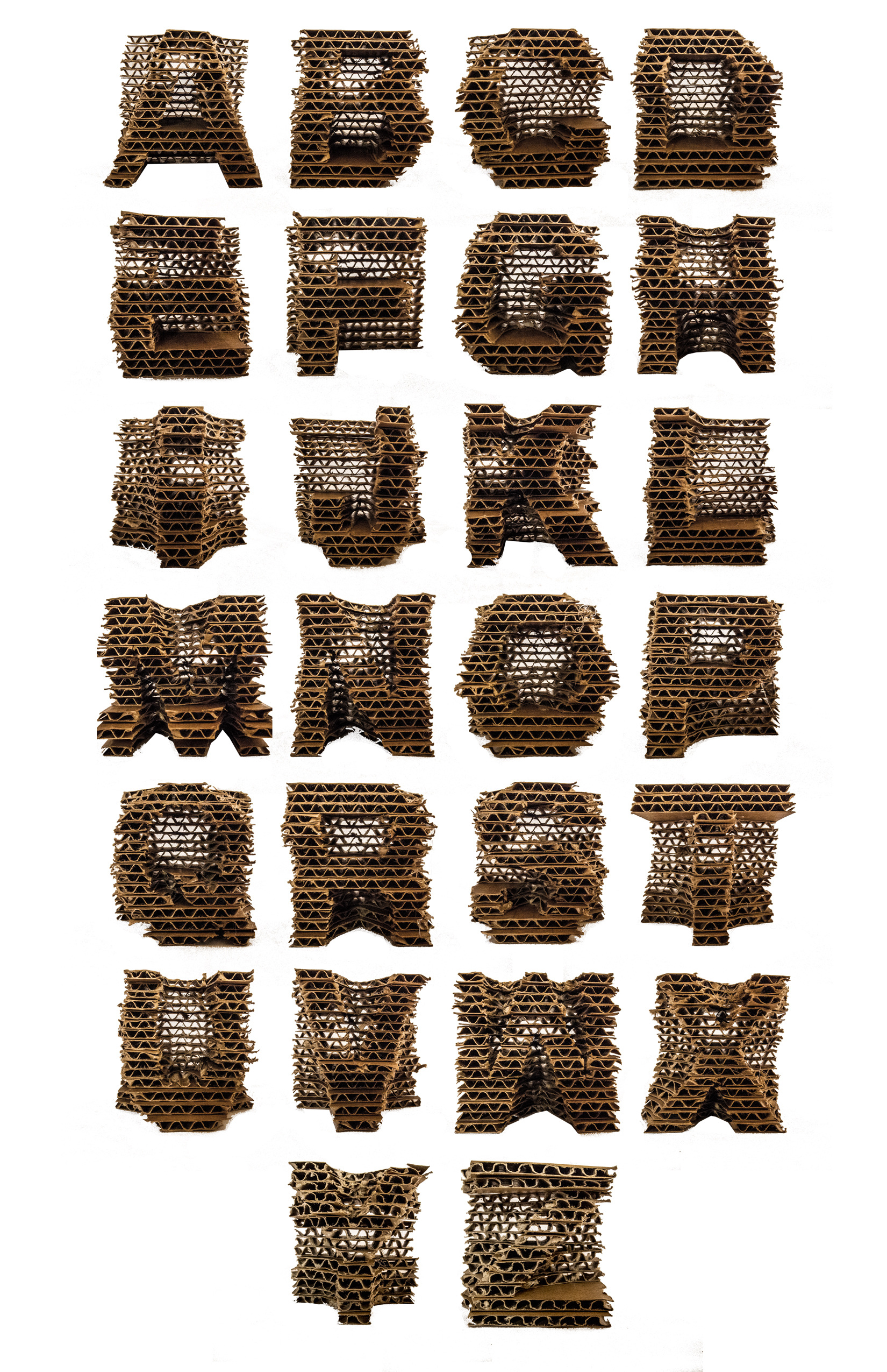 Typography: Corrugated - James Truong