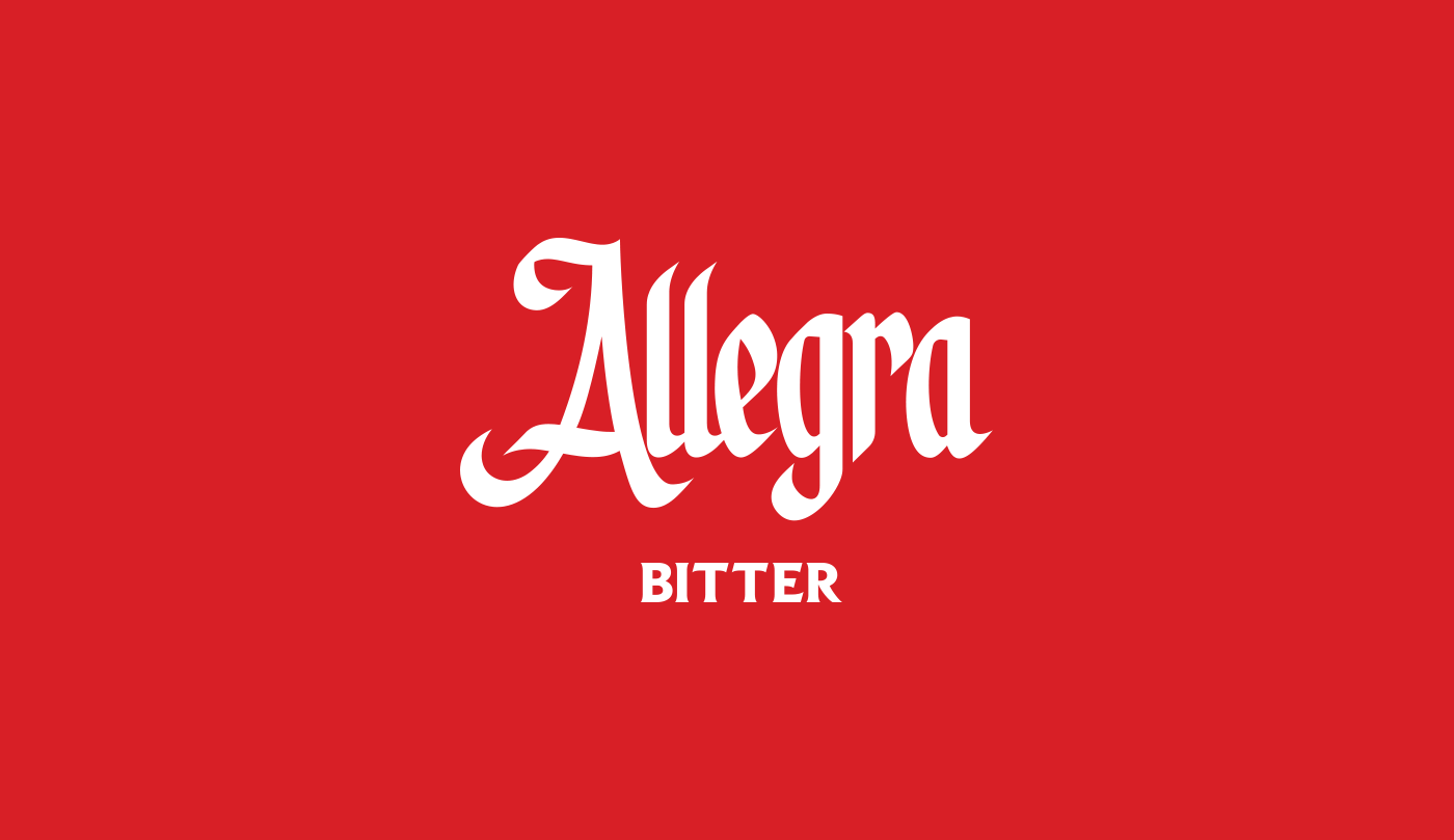 Allegra Bitter Beer - Adhemas Batista