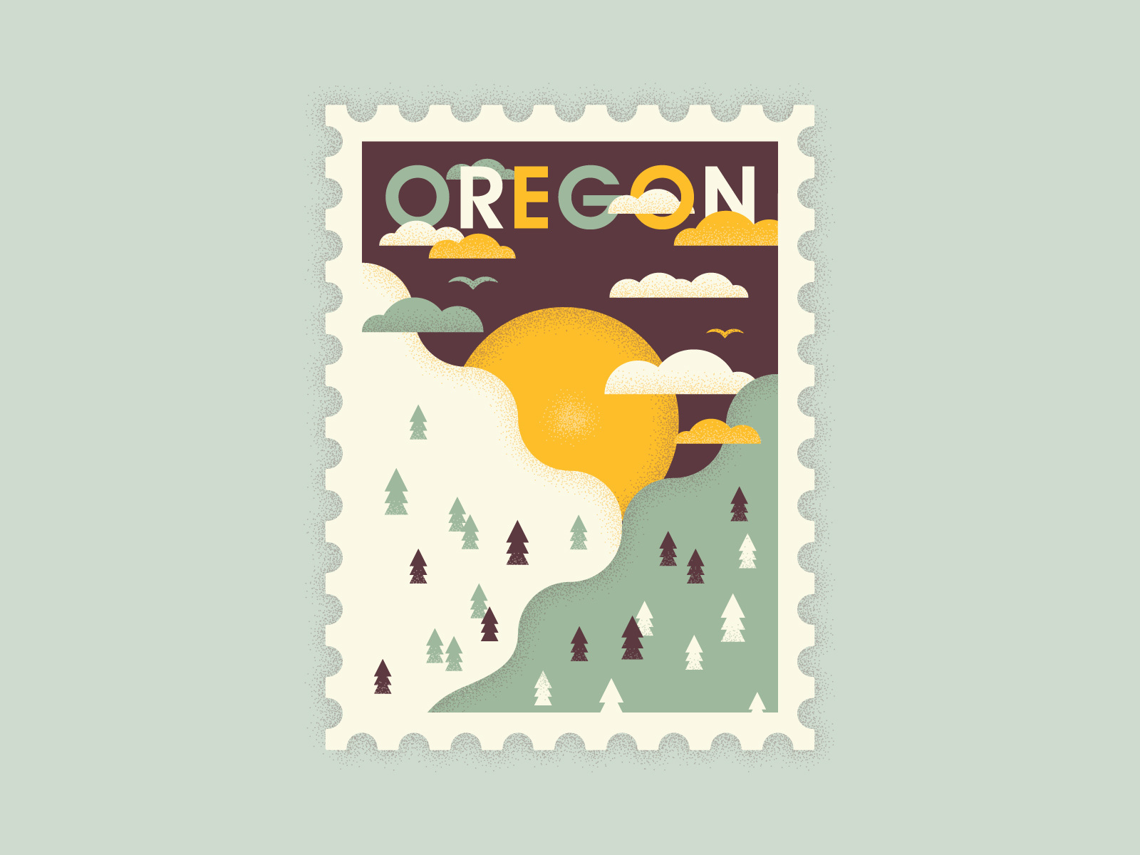 Oregon Stamp - Kyle Emry