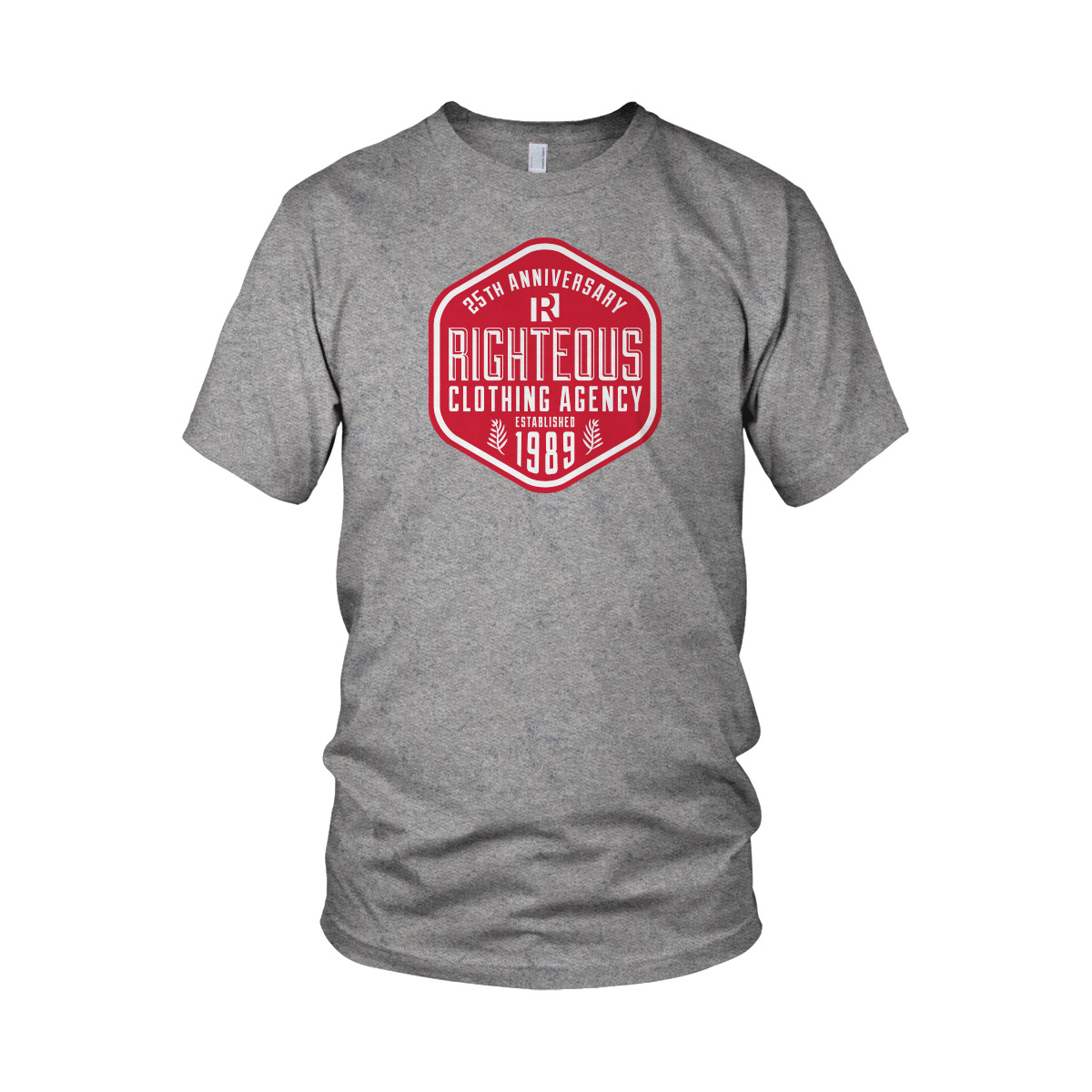 Righteous Clothing 25th Anniversary logo - Kyle Emry