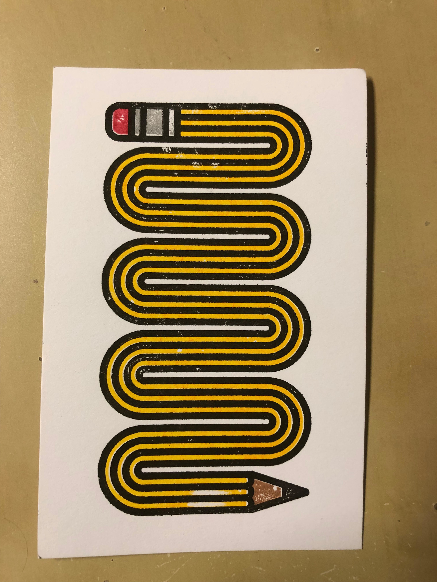 Curly Pencil - Kyle Emry