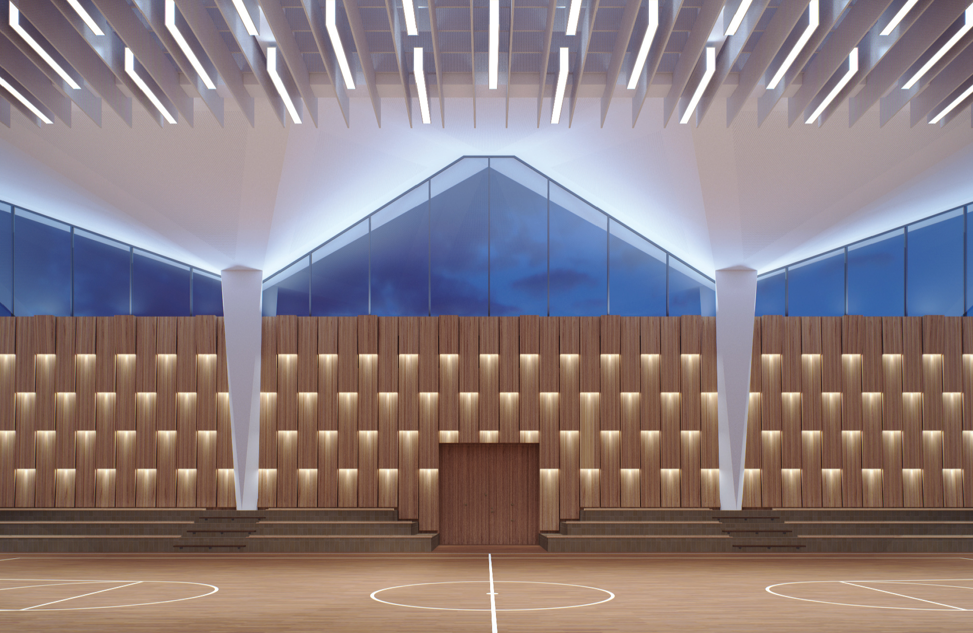 SPORTS HALL RENOVATION - PEDRO ABALADA | ARCHITECT