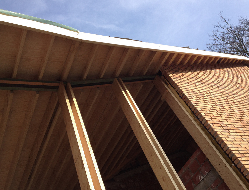 Timber Roof Structure - corneel cannaerts