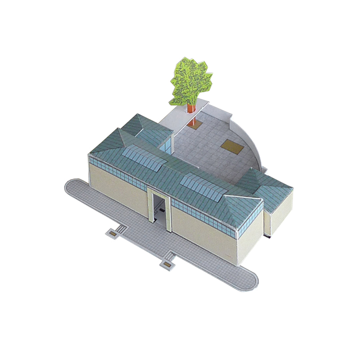 Austria - FLUX-models | papercraft architecture