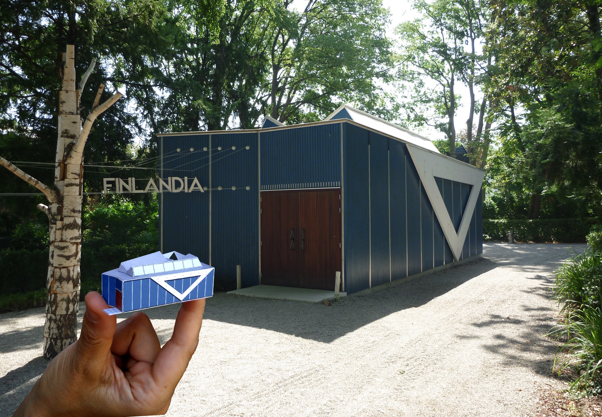 Finland - FLUX-models | papercraft architecture