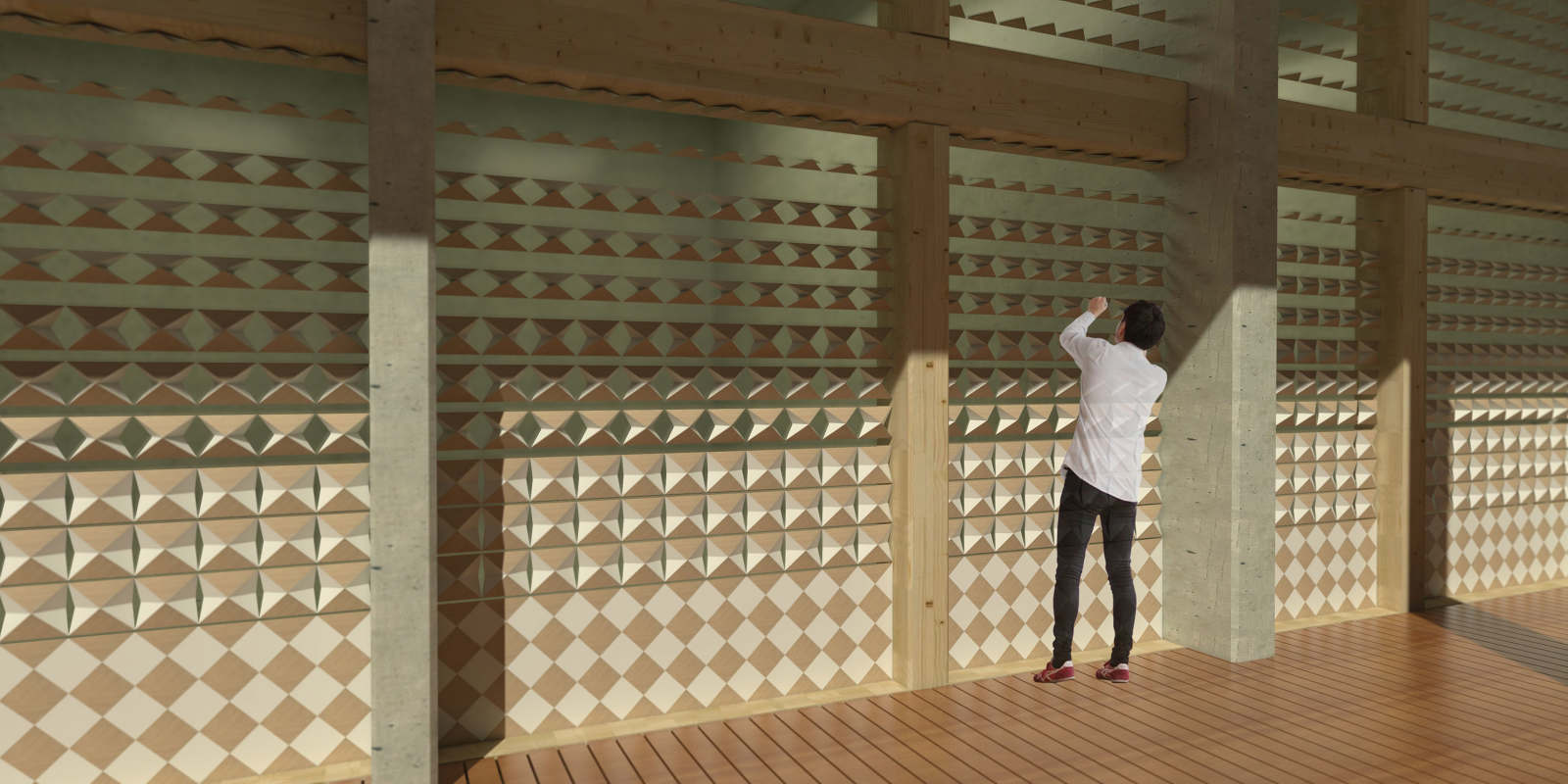 Kinetic Origami Facades - Peter Nguyen