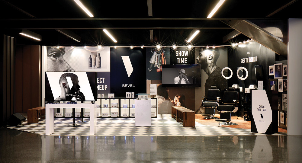 Bevel – Barclays Center Pop-up - aaron stephenson design