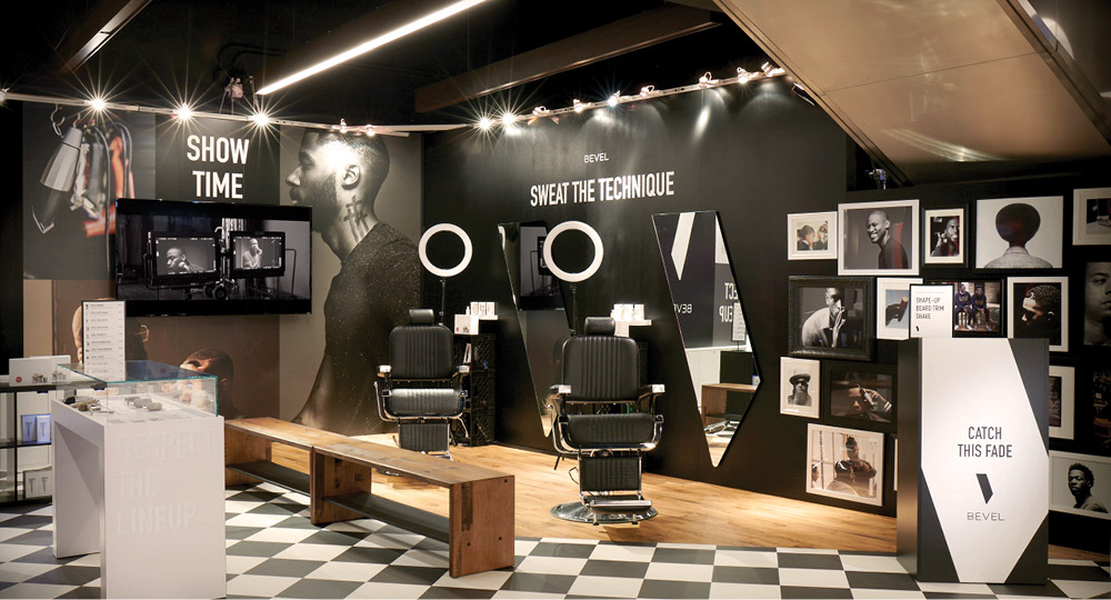 Bevel – Barclays Center Pop-up - aaron stephenson design