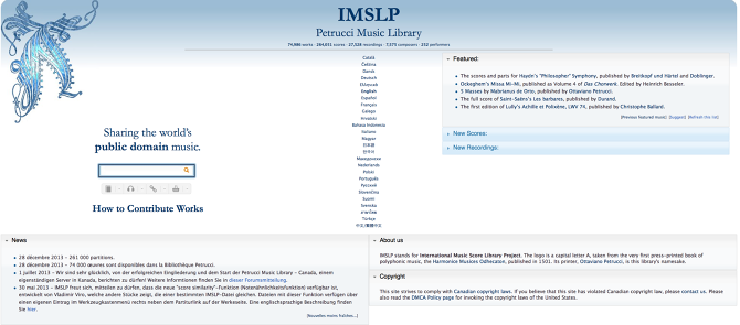 The International Music Score Library Project - catherinemassie