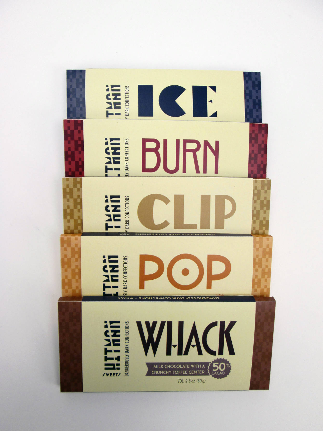 Chocolate Packaging + Ad - Portfolio of Kristen Harlin