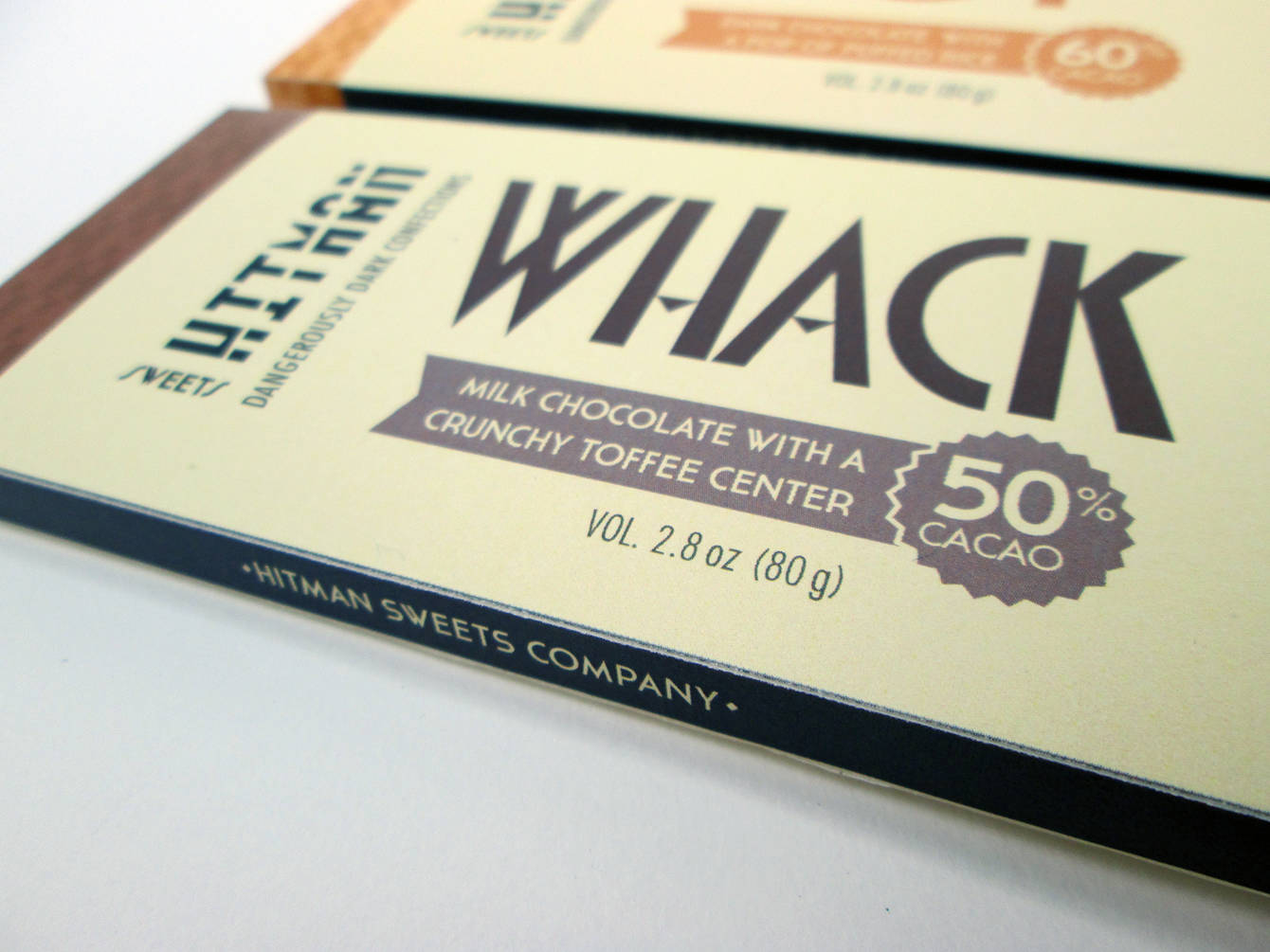 Chocolate Packaging + Ad - Portfolio of Kristen Harlin