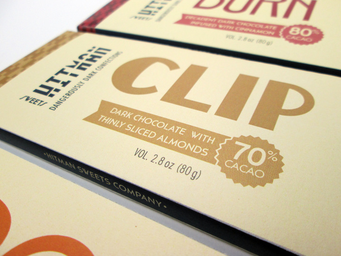 Chocolate Packaging + Ad - Portfolio of Kristen Harlin