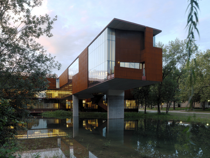 University of Iowa, Arts & Art History Building - Andy Ryan Architecture