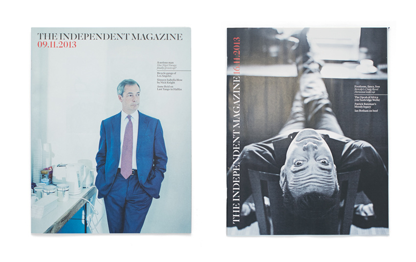 The Independent Magazine redesign - www.stephenpetchdesign.com