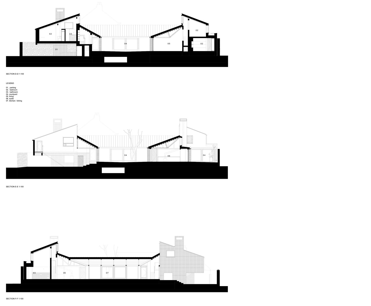 Courtyard House - Donaghy + Dimond Architects