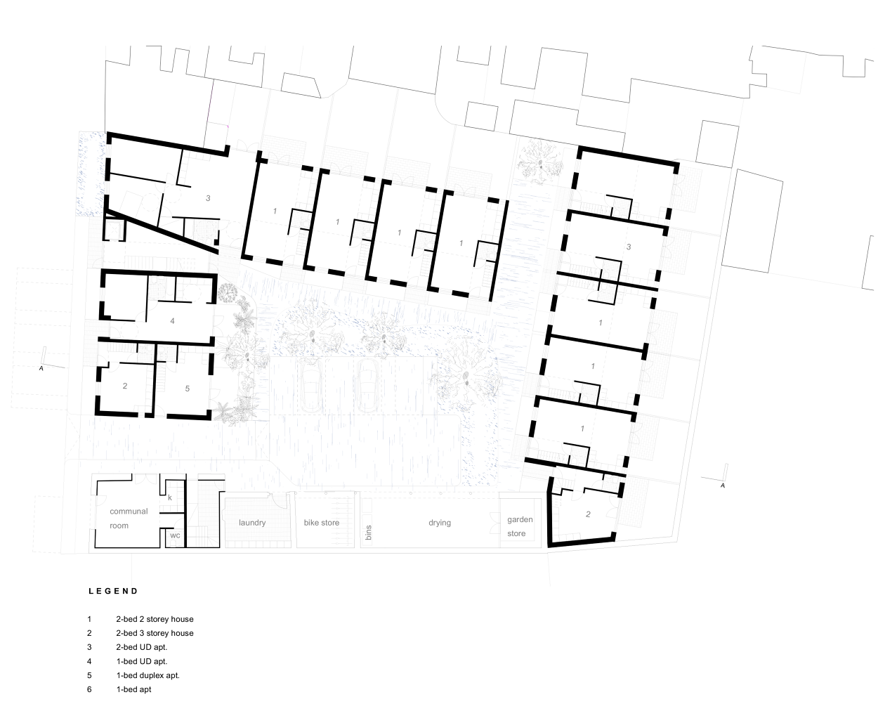 Castleblayney Town Centre Living - Donaghy + Dimond Architects