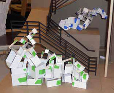 Cardboard Installation - AlexKarkazis.com