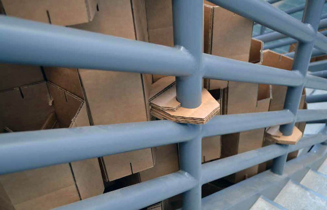 Cardboard Installation - AlexKarkazis.com