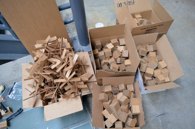 Cardboard Installation - AlexKarkazis.com