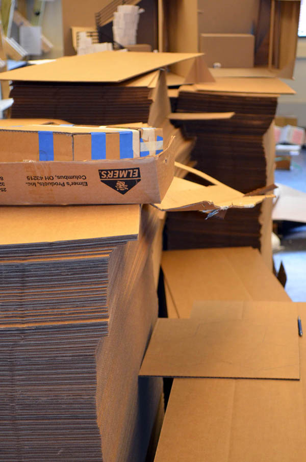 Cardboard Installation - AlexKarkazis.com