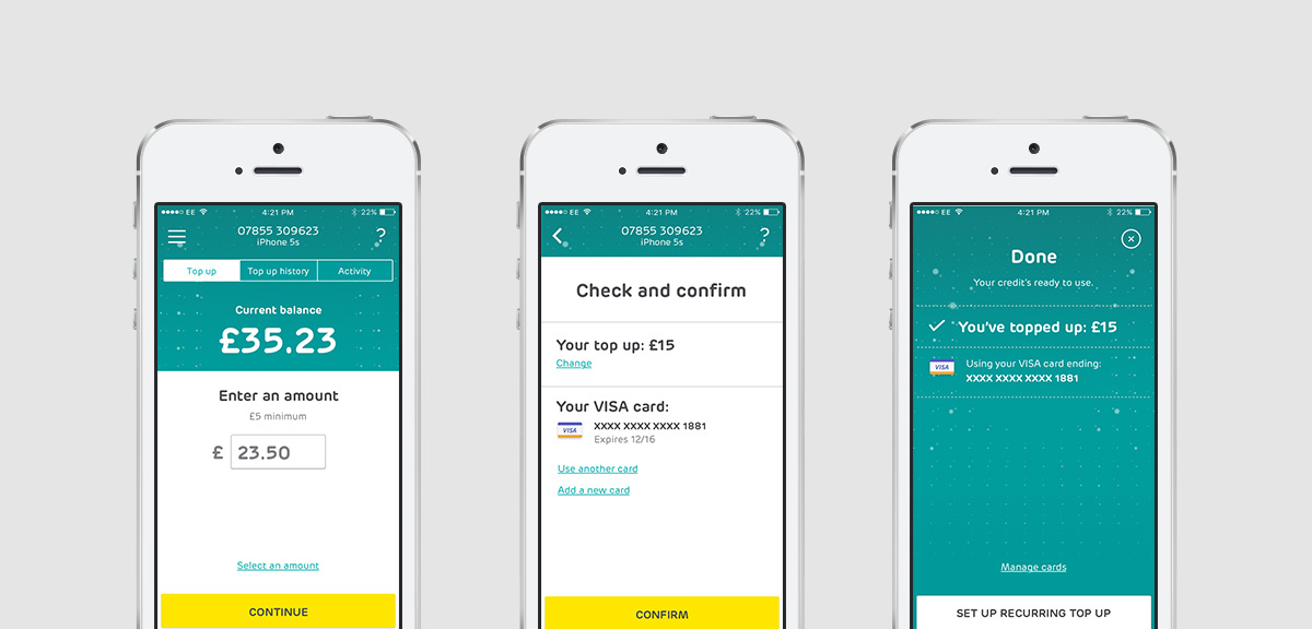 My EE App - Sam Eastwood