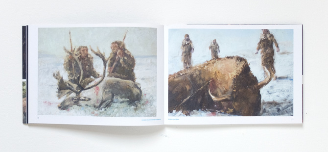 Homo neanderthalensis – Homo sapiens - Minks –– Illustration und Grafik