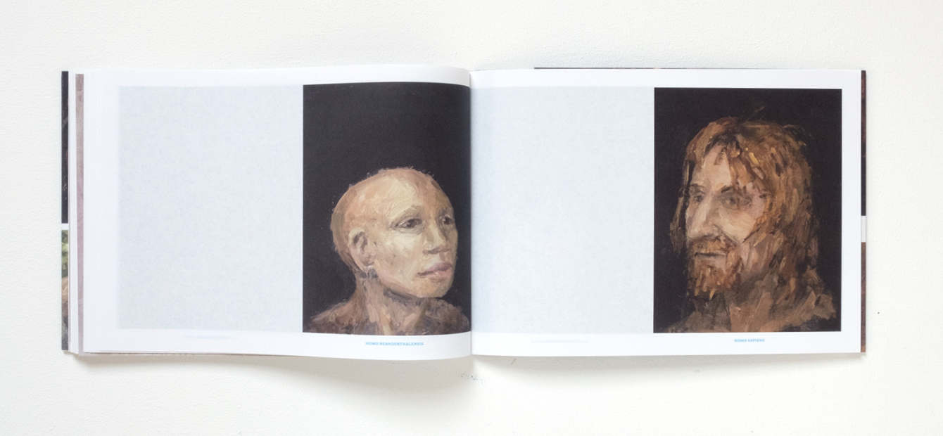 Homo neanderthalensis – Homo sapiens - Minks –– Illustration und Grafik