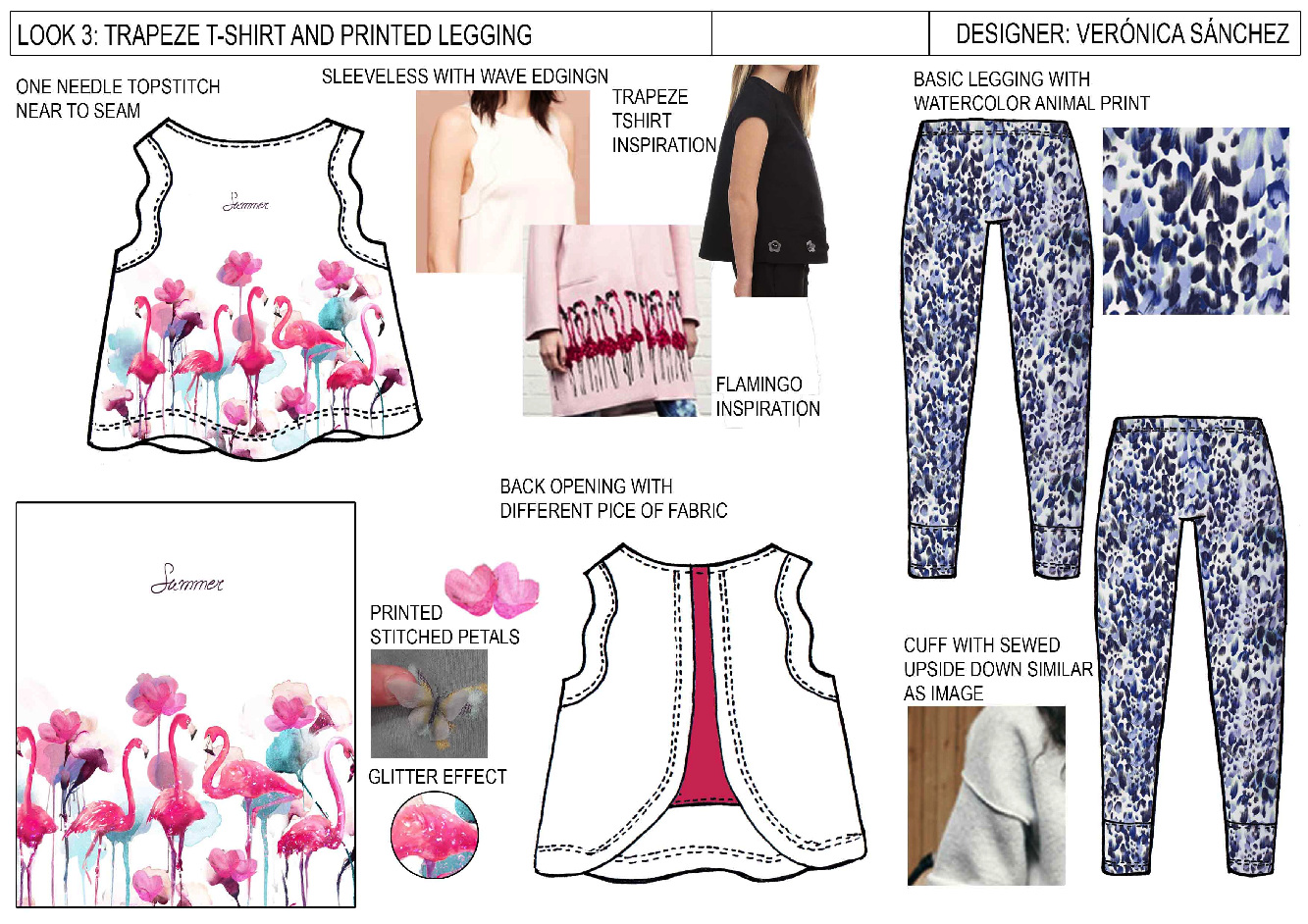 Fashion Technical Sheets - Verónica Sánchez