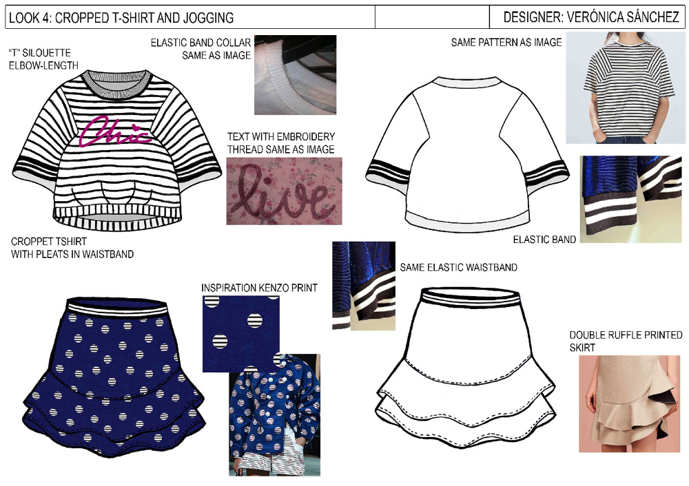 Fashion Technical Sheets - Verónica Sánchez
