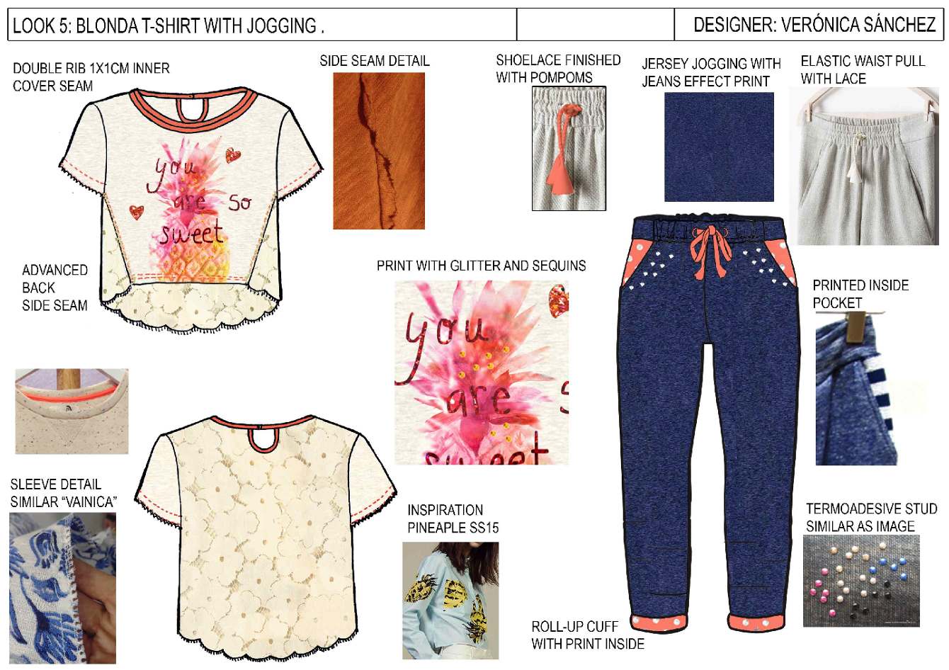 Fashion Technical Sheets - Verónica Sánchez