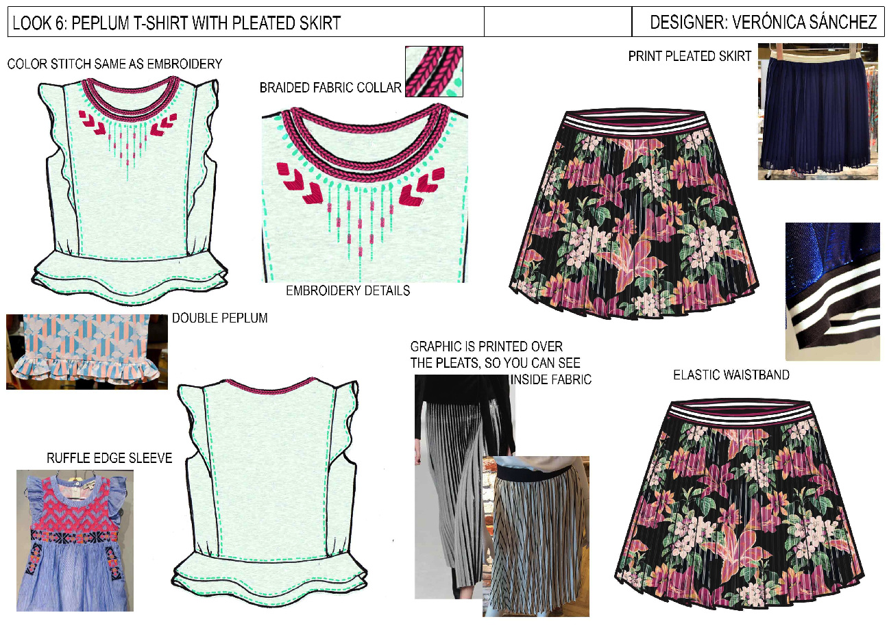 Fashion Technical Sheets - Verónica Sánchez