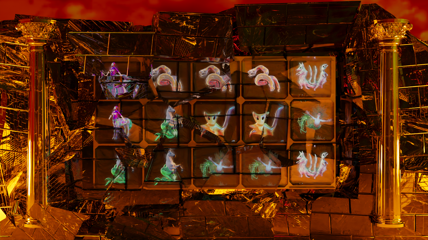 Earthly Treasures 2023 / video installation - Elísabet Birta Sveinsdóttir