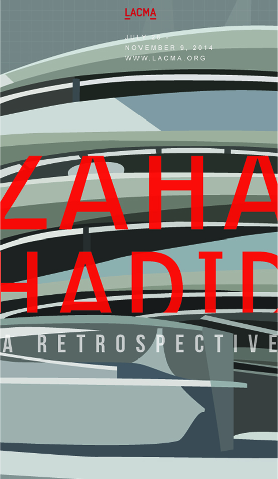 Zaha Hadid // A Retrospective (Exhibit Branding) - CHRISTINE Y. OH