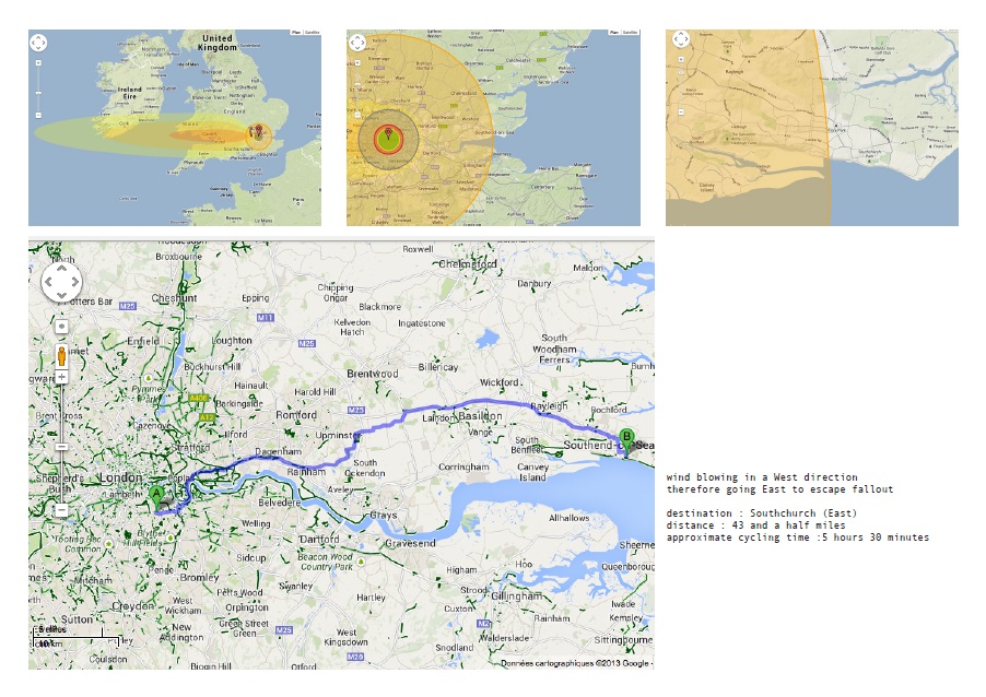 Escaping a Nuclear Bomb - Sophie Cook