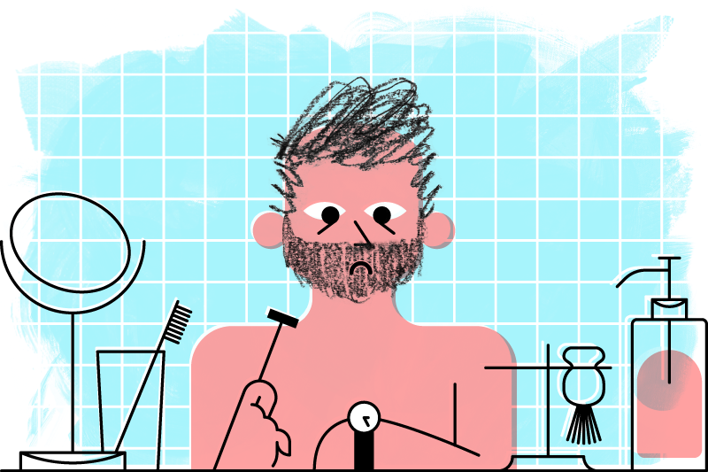 GQ / How to Shave Face - Justin Tran
