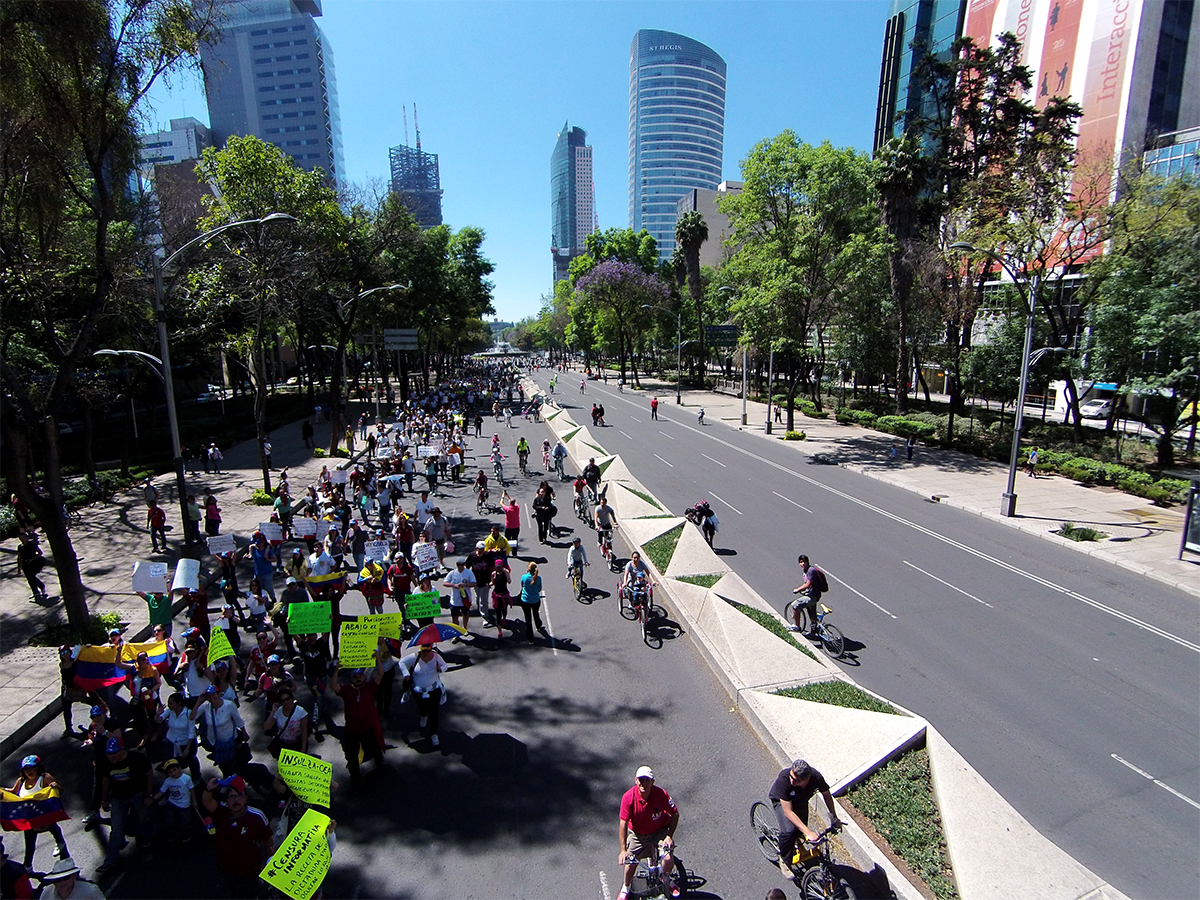 Paseo de la Reforma - UNO Fotografía Aérea