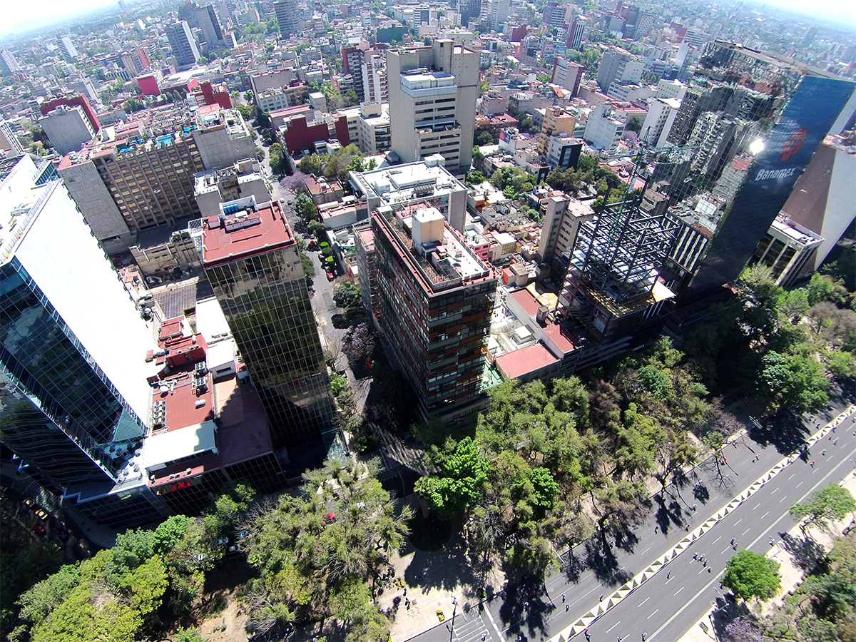 Paseo de la Reforma - UNO Fotografía Aérea