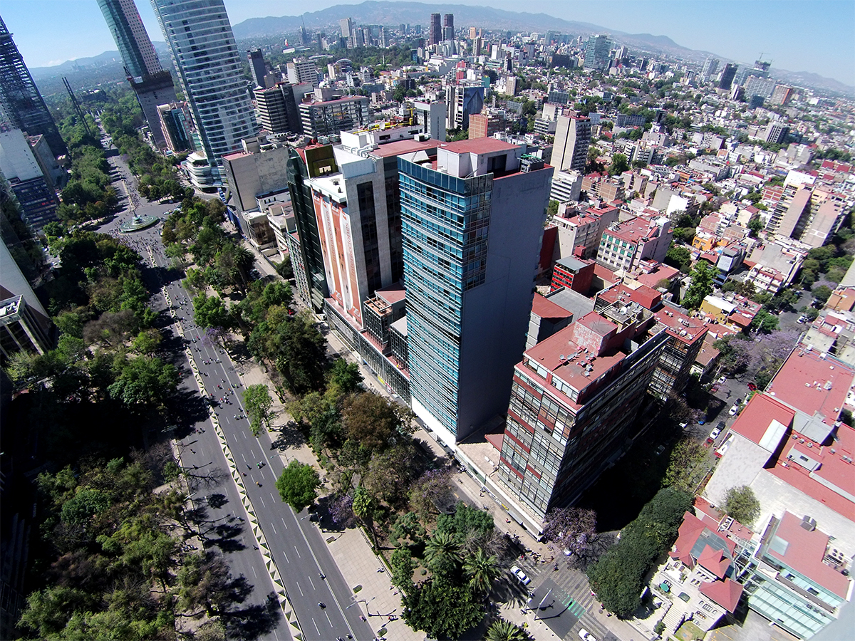 Paseo de la Reforma - UNO Fotografía Aérea