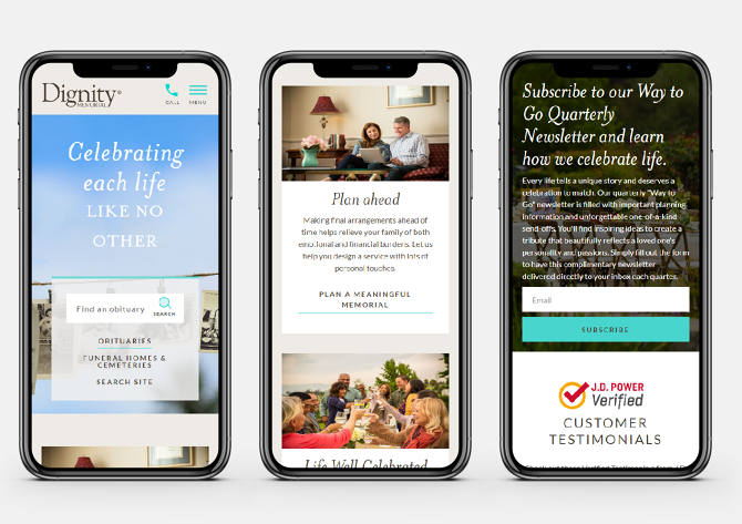 Dignity Memorial Website - anthonyhdz.com