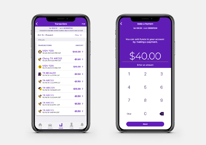 Tolling Mobile App - anthonyhdz.com