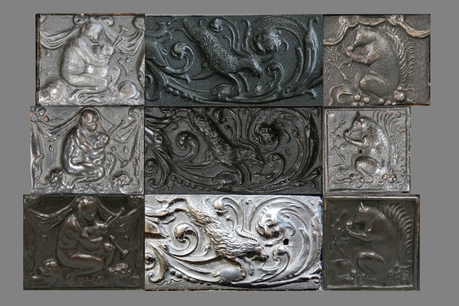 Research: Pressed Baleen and fan-shaped ripple mouldings by Herman ...