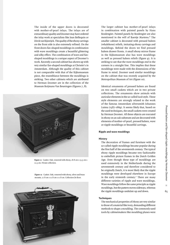 Research: Pressed Baleen and fan-shaped ripple mouldings by Herman ...