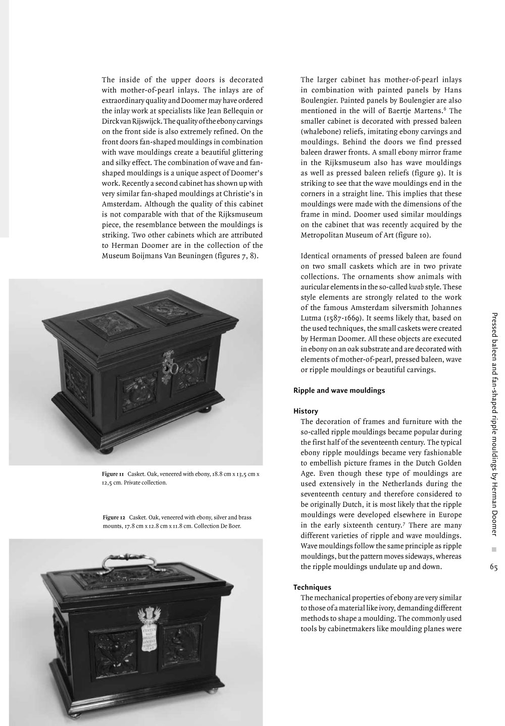 Research: Pressed Baleen and fan-shaped ripple mouldings by Herman ...