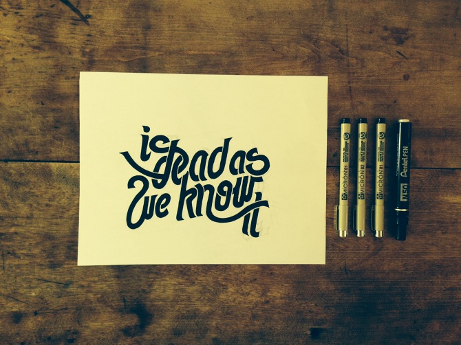 Custom Lettering - PAC / Graphic Designer