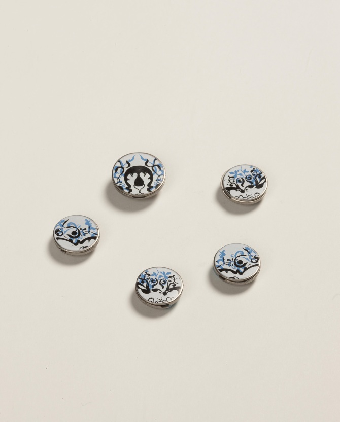 Levi's Button Covers - Gina Romero