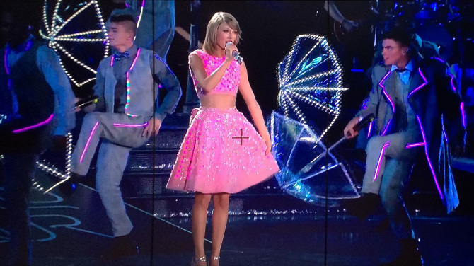 Taylor Swift 1989 World Tour LED Costumes - Smooth Technology