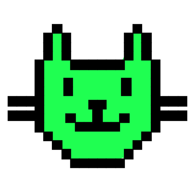 8 Bit Cat - Camila Salvatore