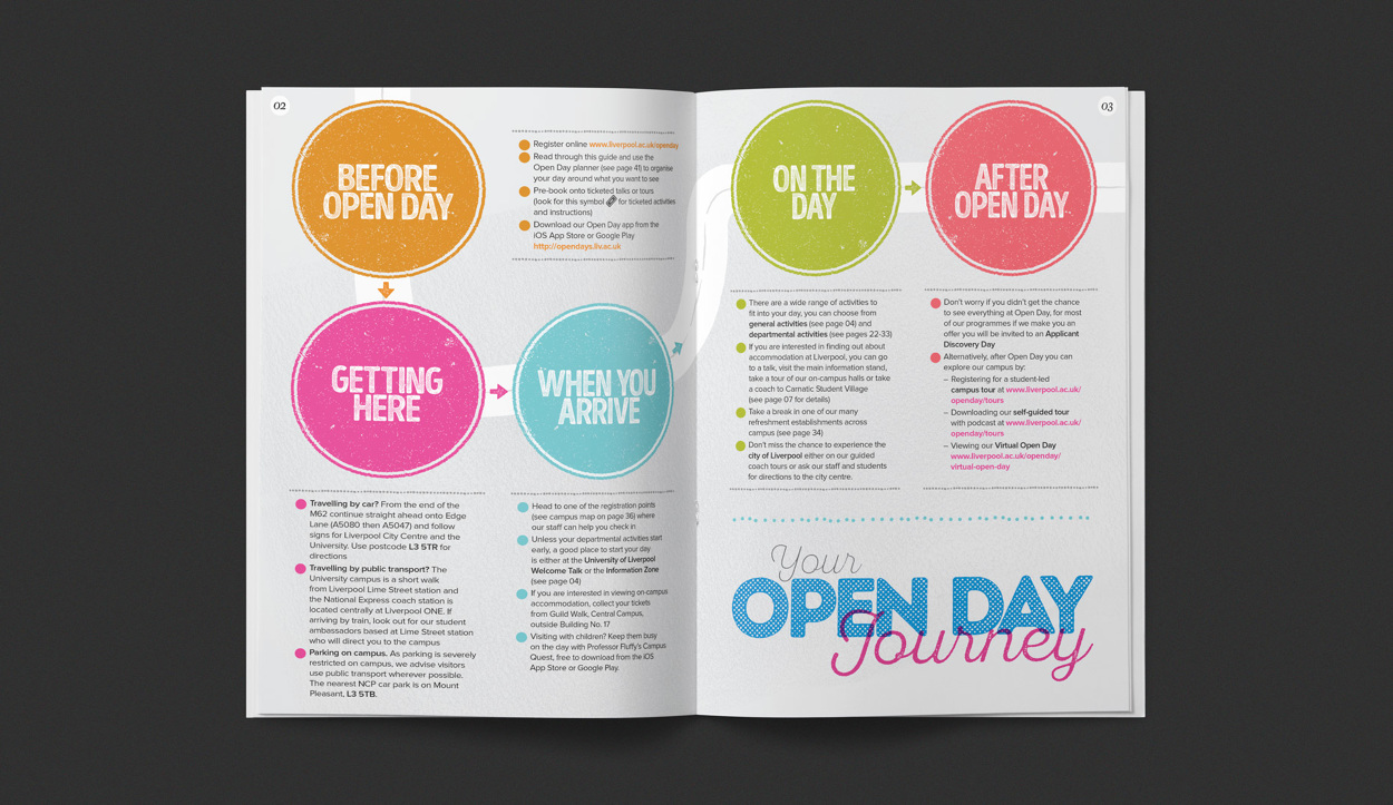 UoL – Open Day Guide (2016) - Corey Stimpson | Design | Illustration ...