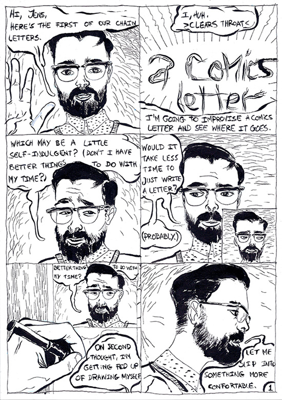 A comics letter - Hugo Almeida