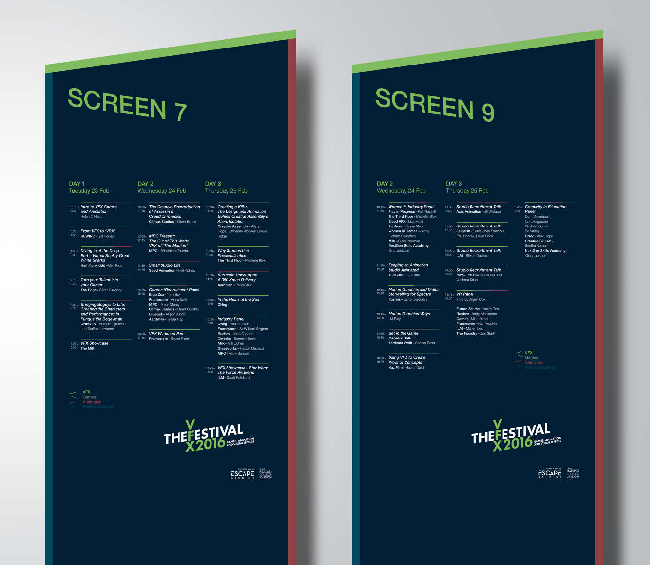 The VFX Festival 2016 - GeorgeFoskettDesign